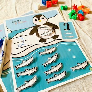 Counting Printables, Learn to Count Activity, Toddler Printables, Count ...