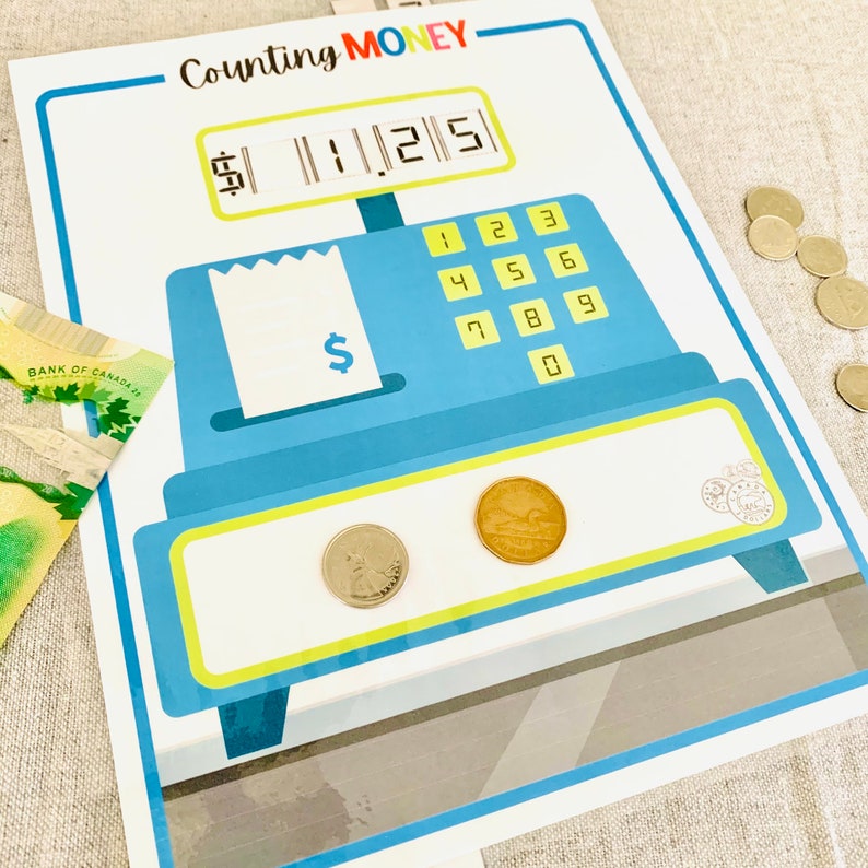 Learning Money Activity BUNDLE, Canadian Money Activity, Teach Money ...