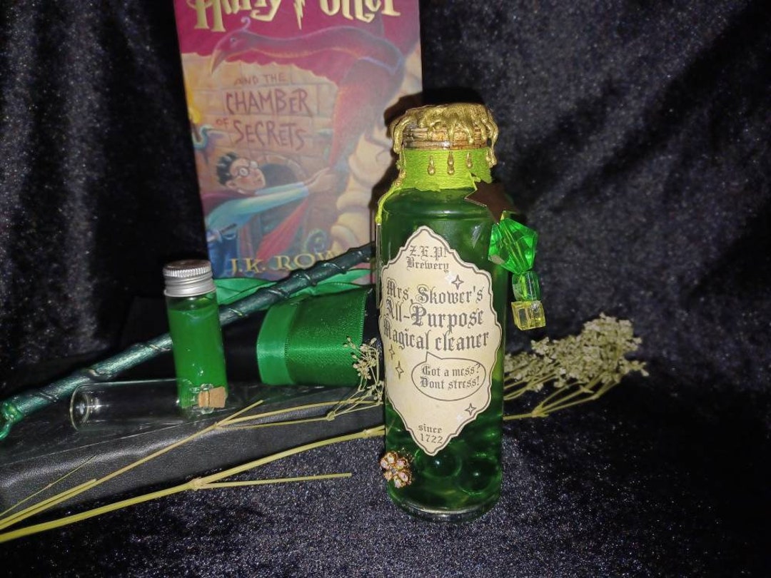 Mrs. Skower's All-purpose Magical Cleaner Harry Potter Potion Prop - Etsy
