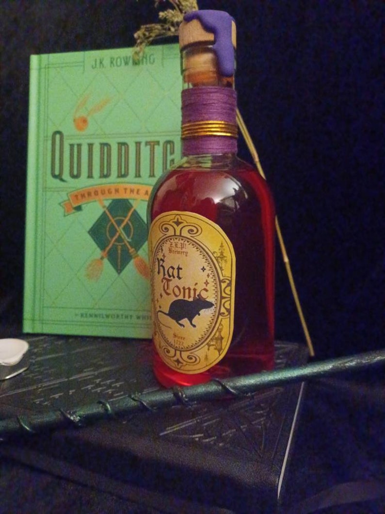 Rat Tonic Harry Potter Inspired Potion Prop Replica - Etsy
