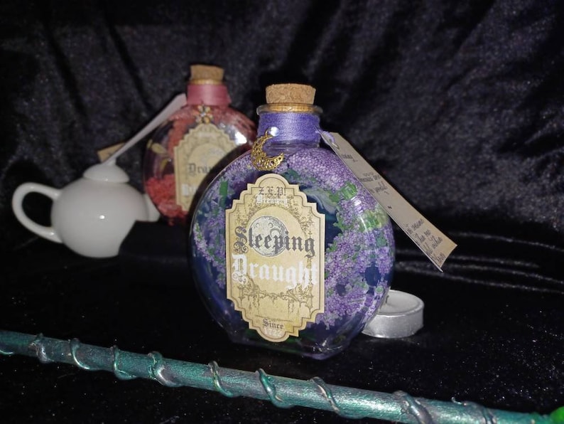 Sleeping Draught & Draught of Rejuvenation Potion Set of 2 Harry Potter ...