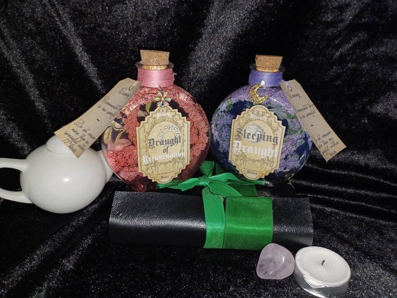 Sleeping Draught & Draught of Rejuvenation Potion Set of 2 - Etsy