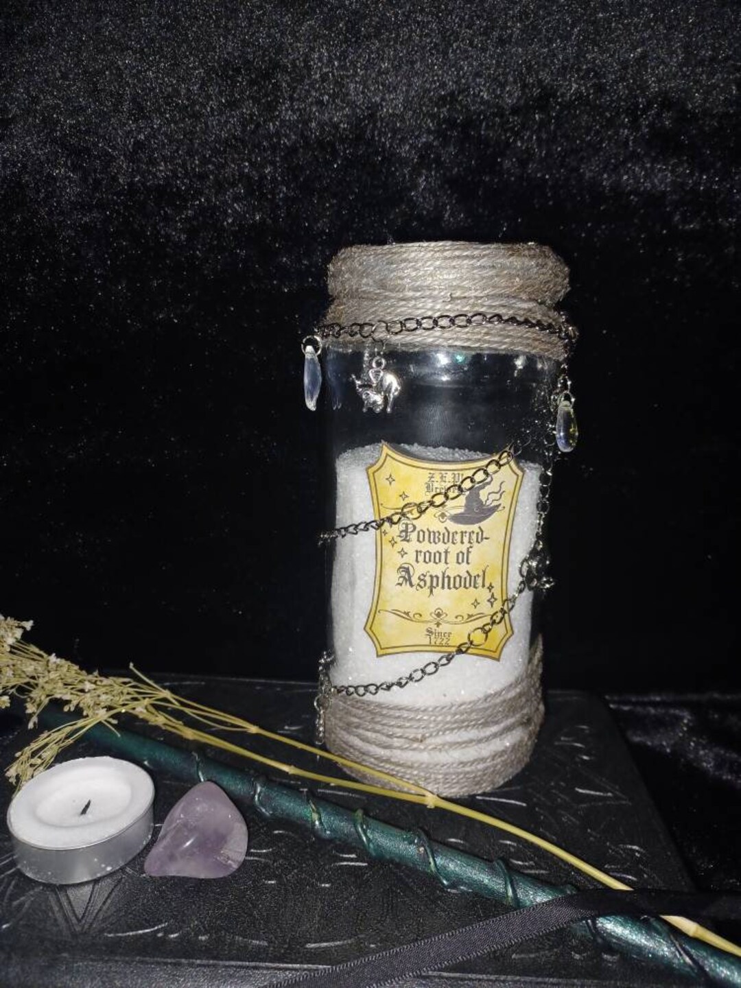 Powdered Root of Asphdodel Harry Potter Inspired Potion Prop - Etsy