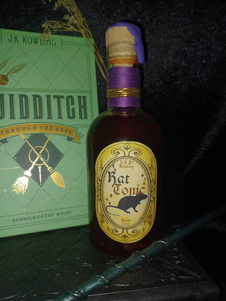 Rat Tonic Harry Potter Inspired Potion Prop Replica - Etsy