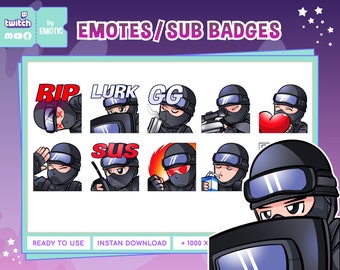 Call of Duty Twitch Emotes - Etsy