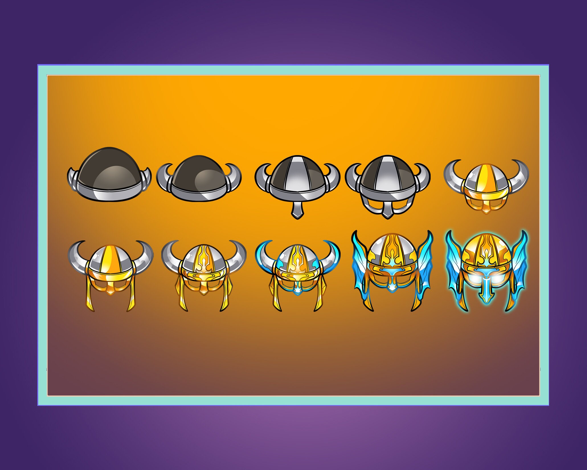 Twitch Sub Badges | 10 Viking Helmet Package | Viking Badges | Twitch ...