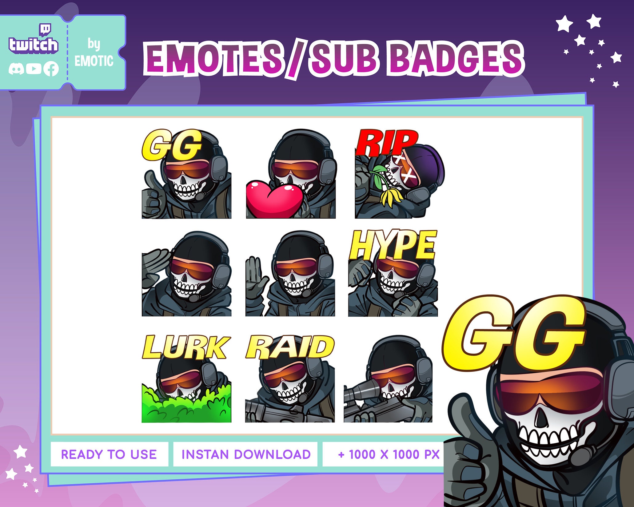 L'appel du fantôme du devoir emote soldat Emote guerrier armée Emotes ...