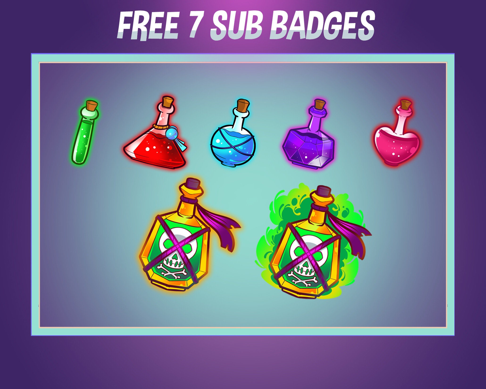 Mega Pack 30 Wizard Horror Characters | the Witch Twitch Emotes | Black ...