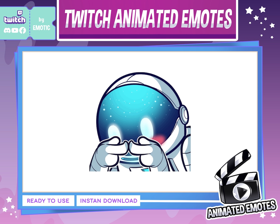 Animated Emote | Astronaut Emote | Shy Emote | Spaceman Emote ...