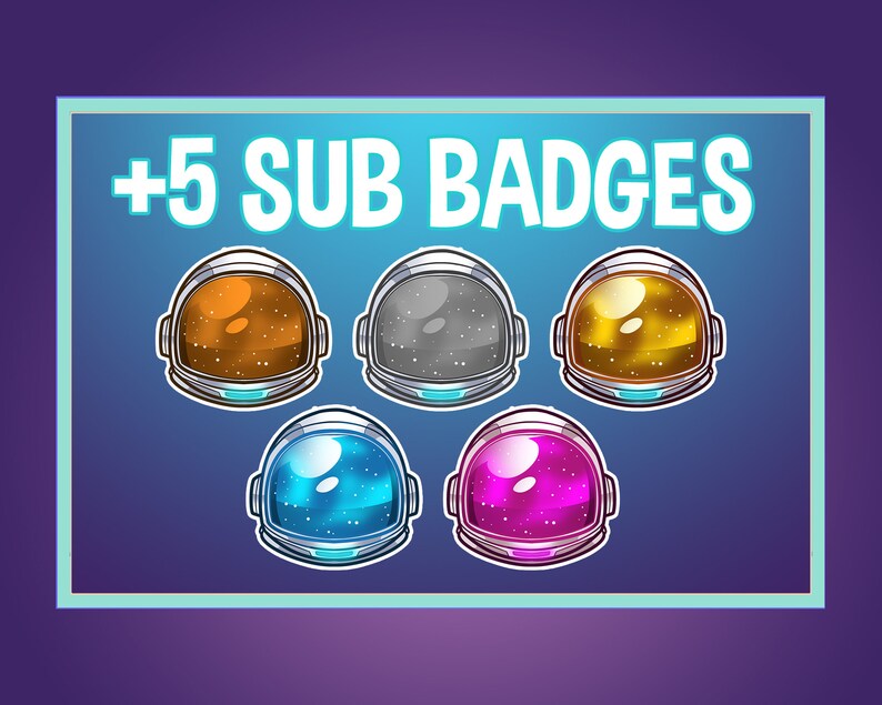 Astronaut Emotes Mega Pack - Twitch Emotes - Youtube Emotes - Discord ...