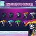 Astronaut Emotes Mega Pack - Twitch Emotes - Youtube Emotes - Discord ...
