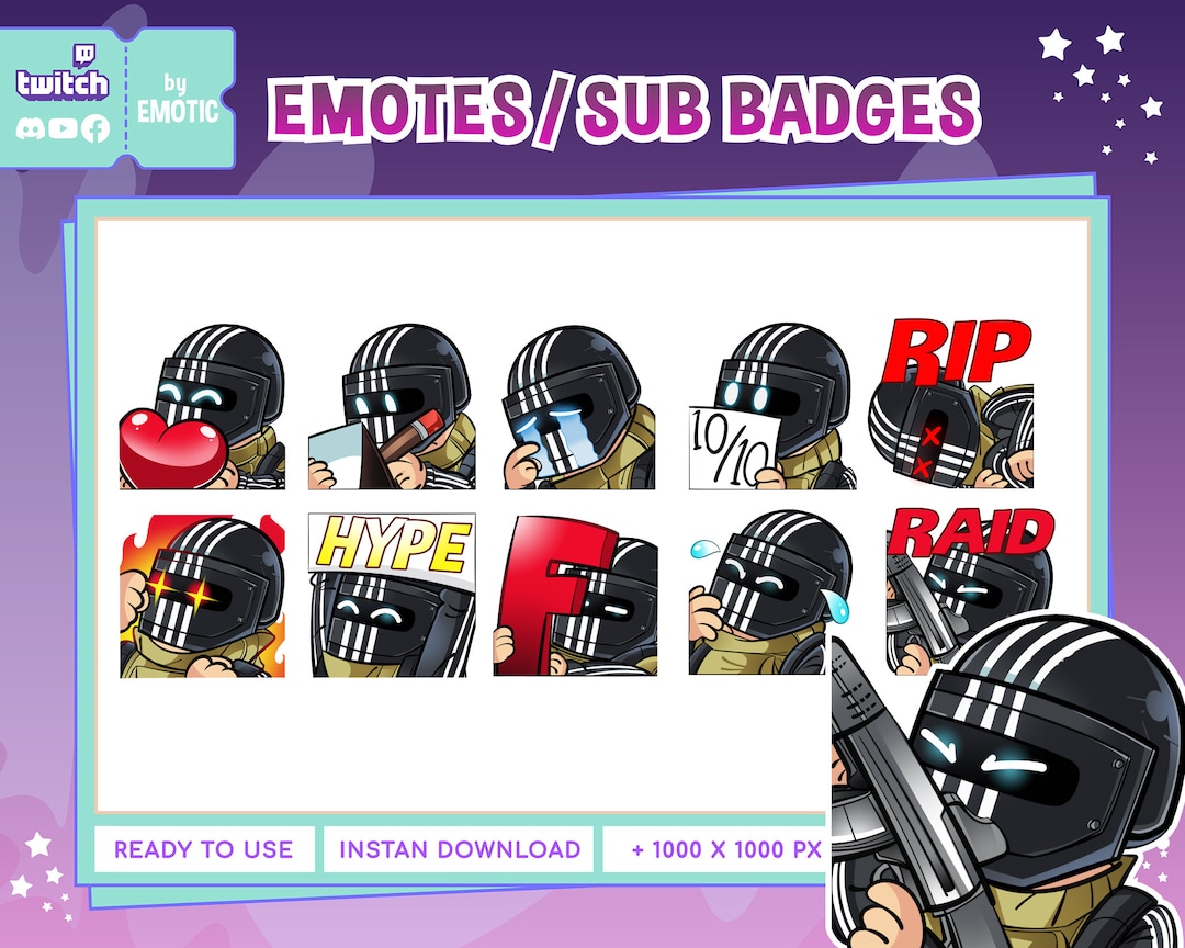 Escape Tarkov | Sniper Emote | Twitch Emotes | Killa Emote | Tarkov ...