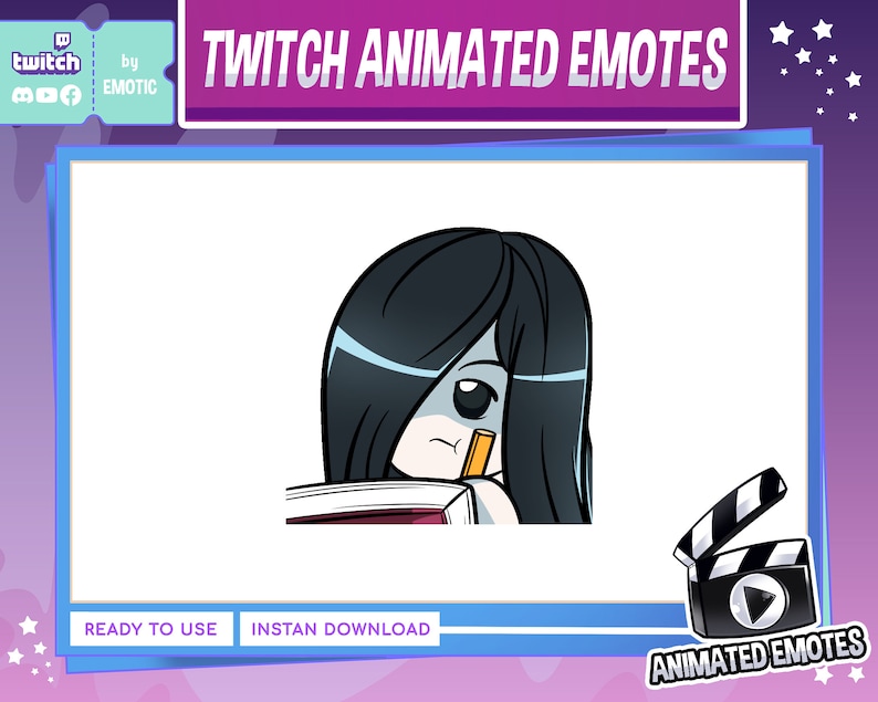 Animated Emote | Twitch Emote | Ghost Emote | Horror Emote | Movie ...