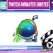 Animated Emote Astronaut Vibing Emote Astro Vibing Jamming Hype Emote ...