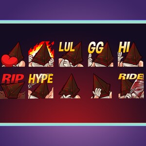 Twitch Emotes | Dead by Daylight | Pyramid Head | Silent Hill | Discord ...