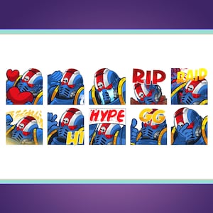 Game Movie Characters Twitch Emotes | Space War Emotes | Discord Emotes ...