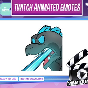 Animated Emote | Kaiju | Twitch Emot Kaiju | Titan Emote | Atomic ...