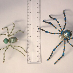 Glass Bead Spiders - Etsy