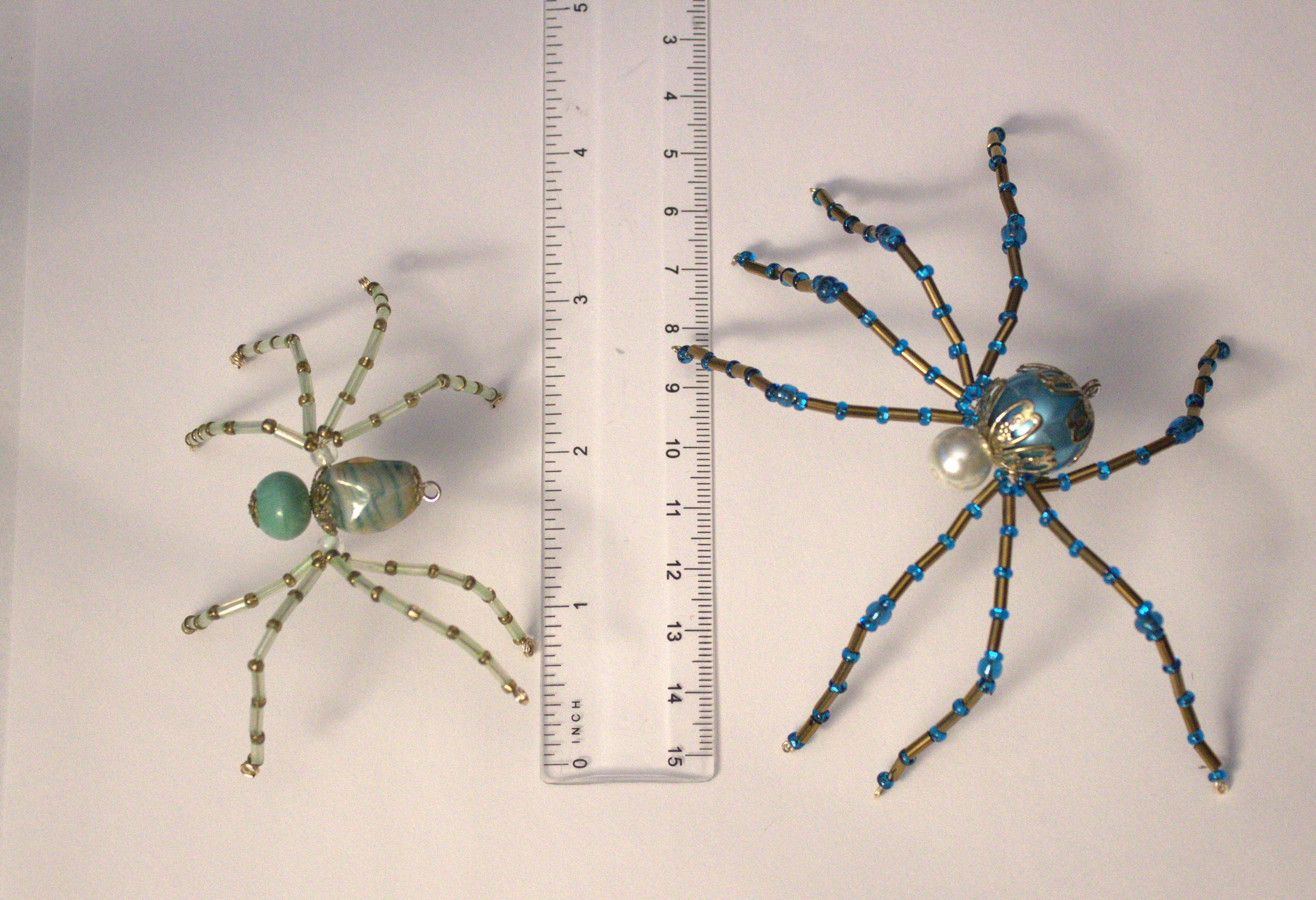 Glass Bead Spiders - Etsy