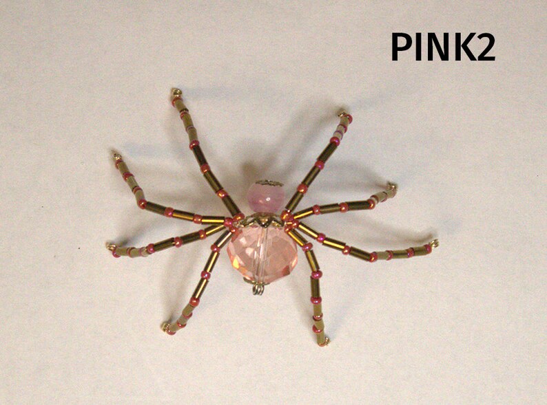 Glass Bead Spiders - Etsy