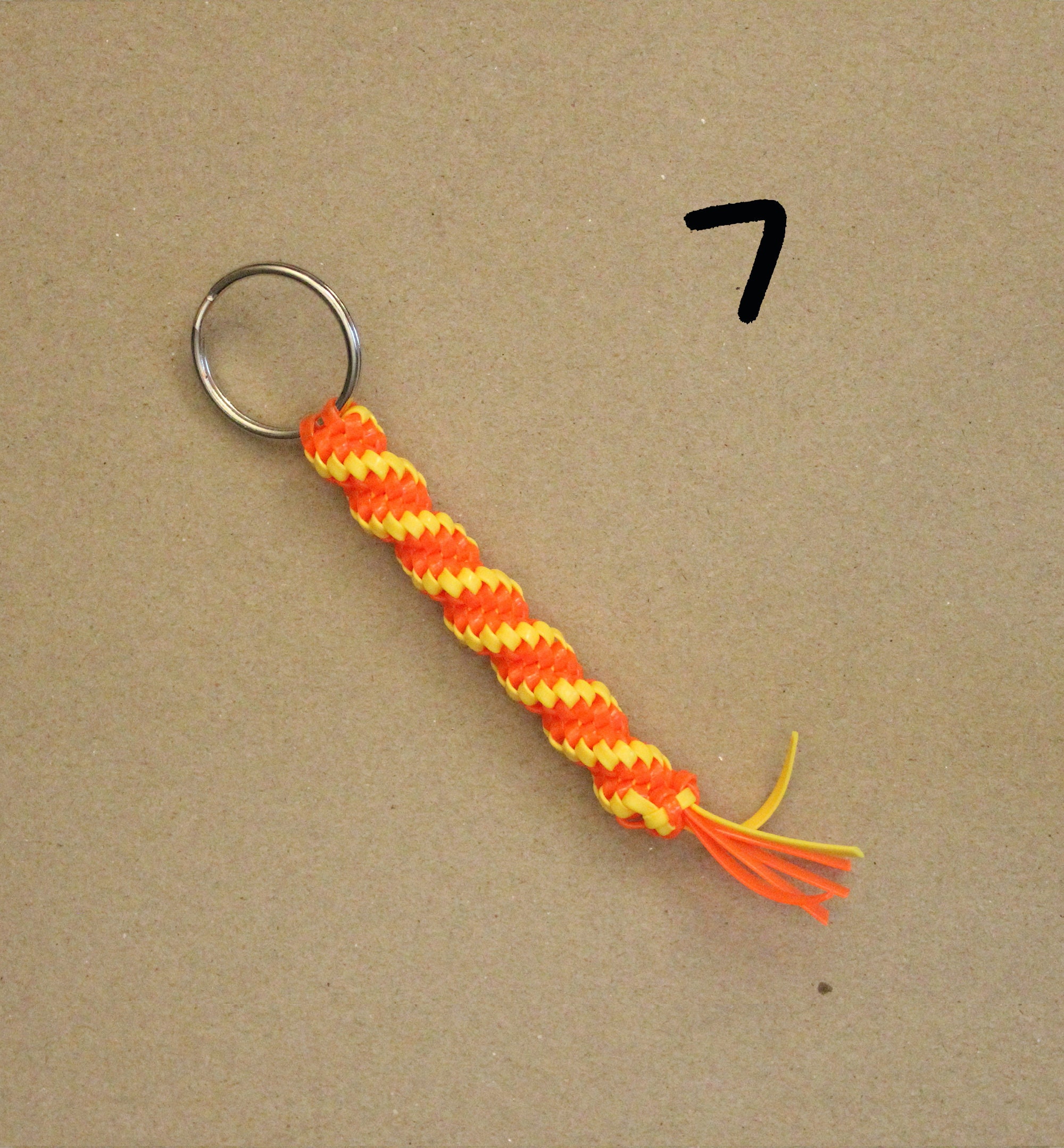 Rexlace/gimp/boondoggle Keychain - Etsy
