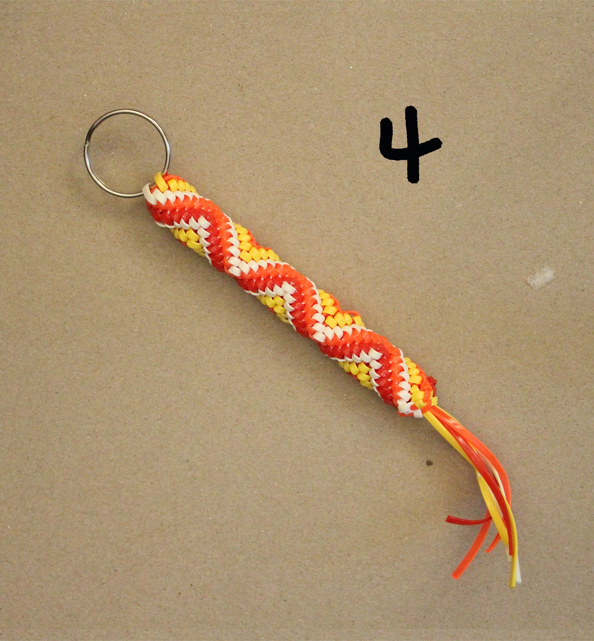 Rexlace/gimp/boondoggle Keychain - Etsy