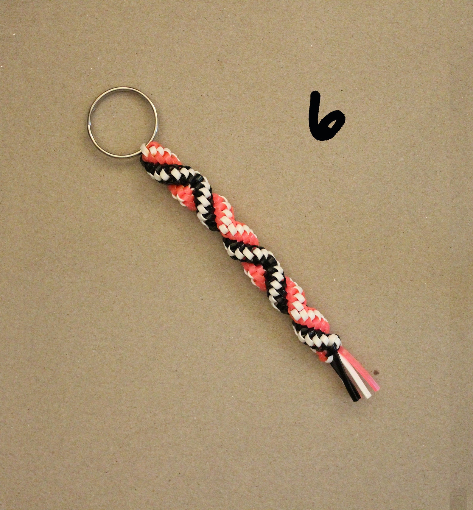 Rexlace/gimp/boondoggle Keychain - Etsy