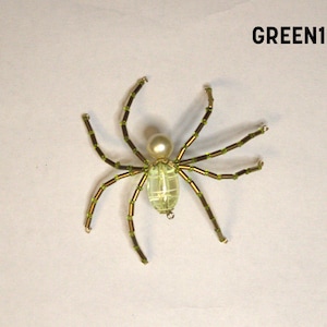 Glass Bead Spiders - Etsy