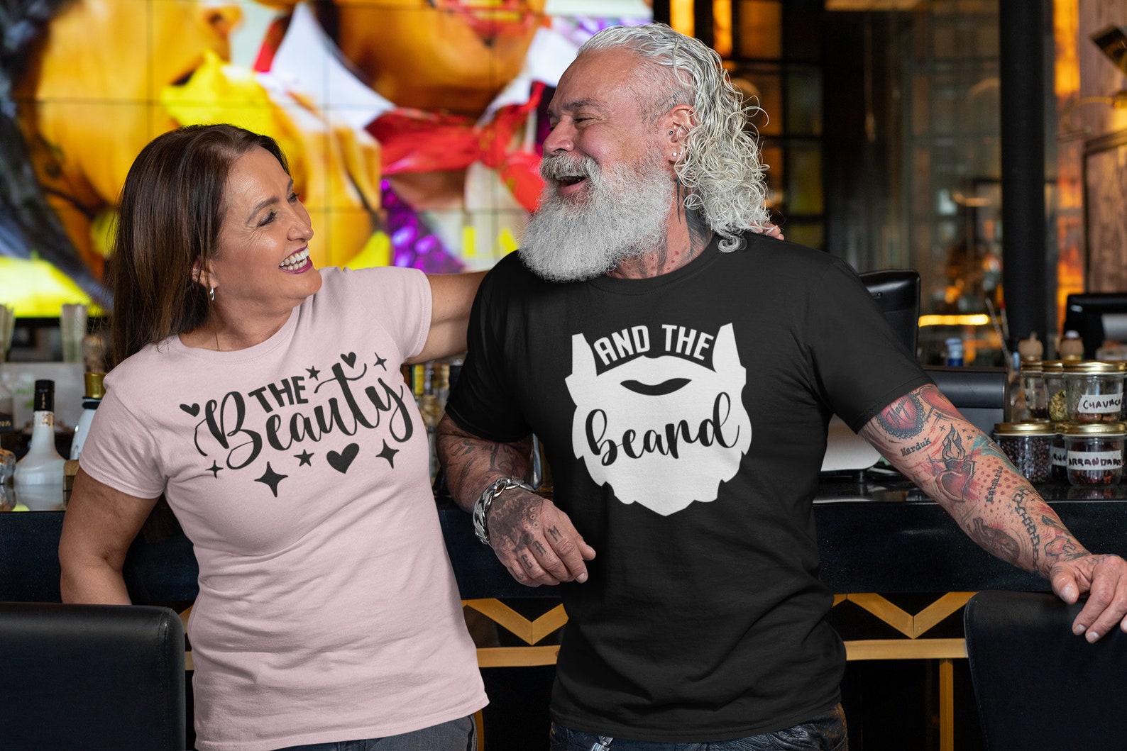 Funny Couples SVG Bundle: Matching Outfit Designs (digital File) - Etsy