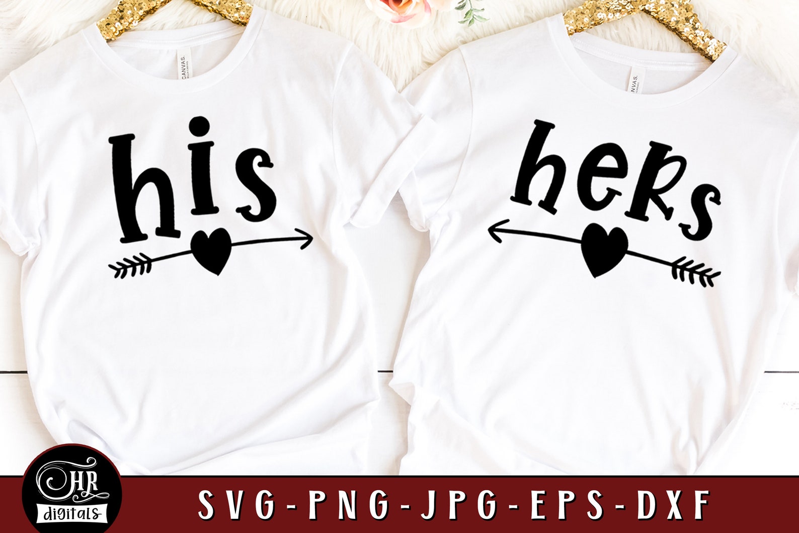His and Hers SVG Funny Matching Couples SVG Cute Couples - Etsy