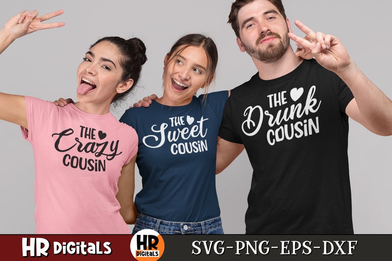 Cousins SVG Bundle, Funny Cousins, Cousins Trip, Matching Cousins ...