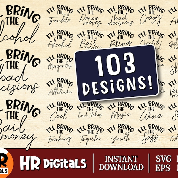 I Ill Bring Cricut - Etsy