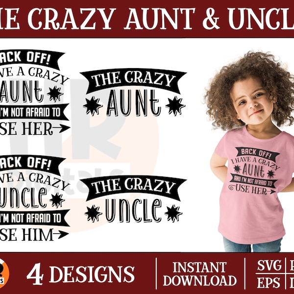 Crazy Aunt - Etsy