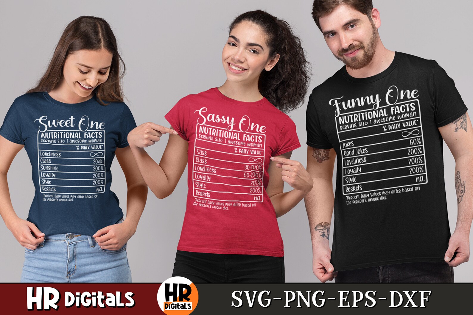 Girls Trip Nutritional Facts SVG Bundle: Funny Weekend Designs (digital ...
