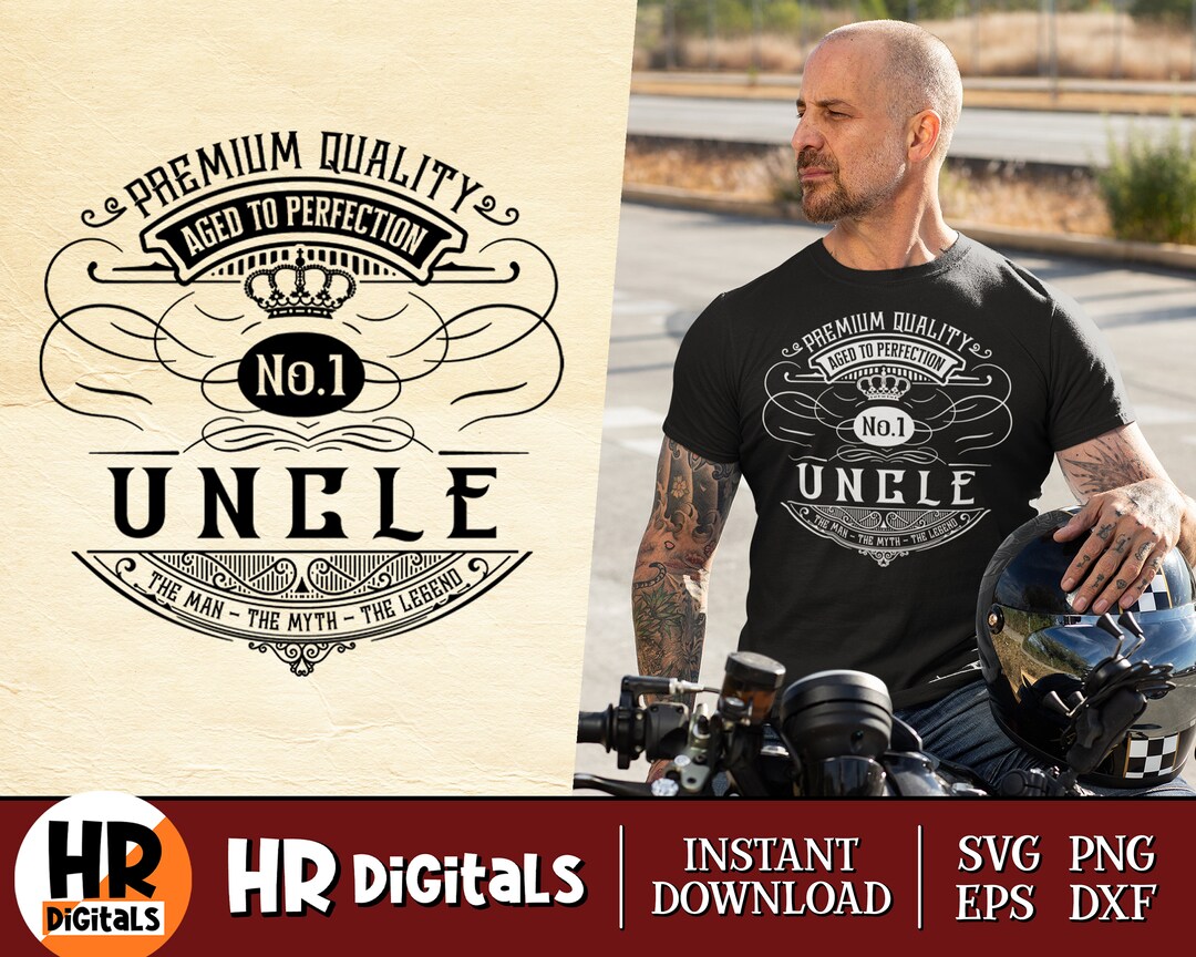 Uncle Whiskey Label SVG, Funny Uncle SVG, Uncle Life, Vintage Label ...