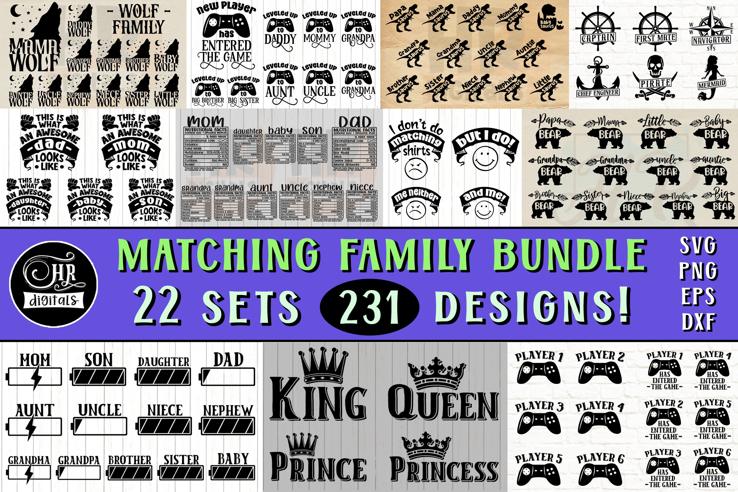 Matching Designs SVG Bundle Matching Couples Matching - Etsy