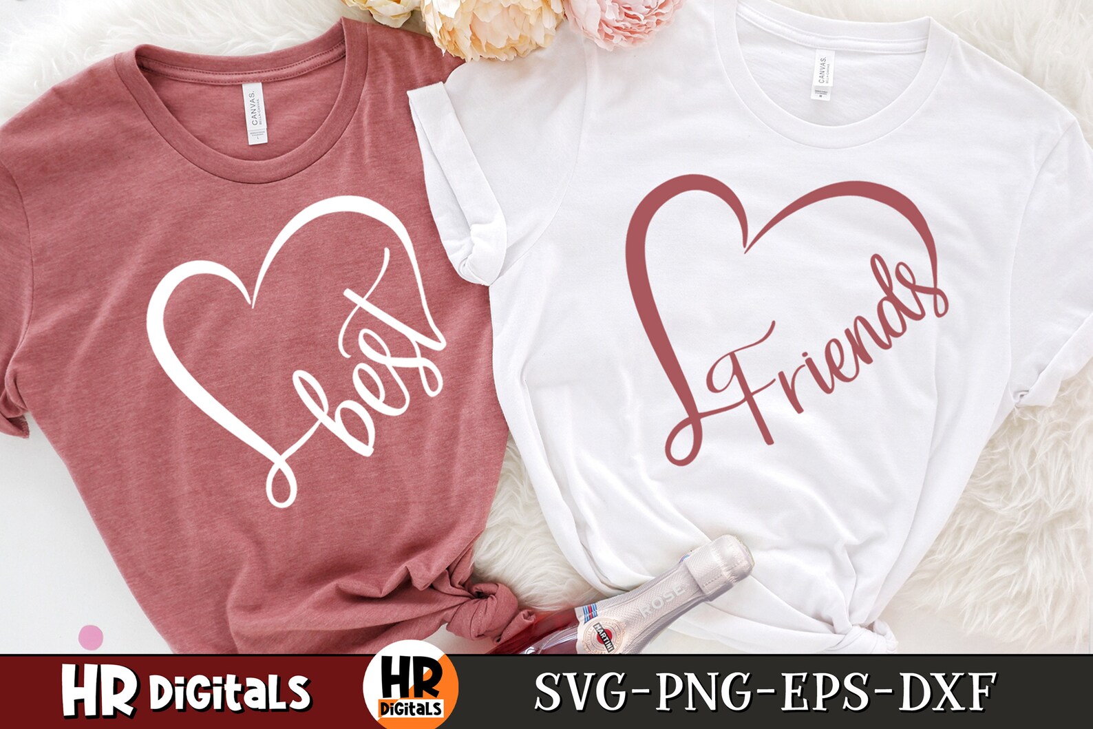 Cute Besties SVG Bundle, Funny Best Friends, Besties Trip, Girls ...