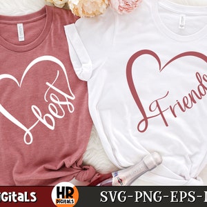 Cute Besties SVG Bundle, Funny Best Friends, Besties Trip, Girls ...