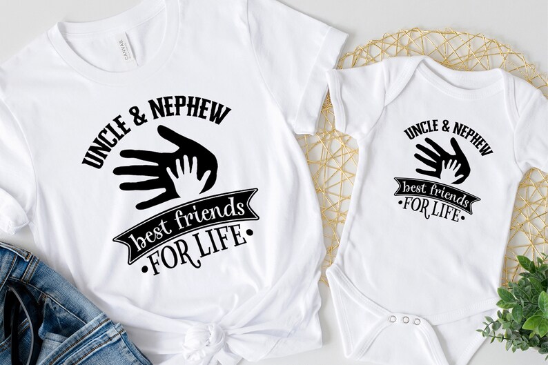 Uncle Niece Nephew SVG Bundle Uncle SVG Matching Family - Etsy Canada