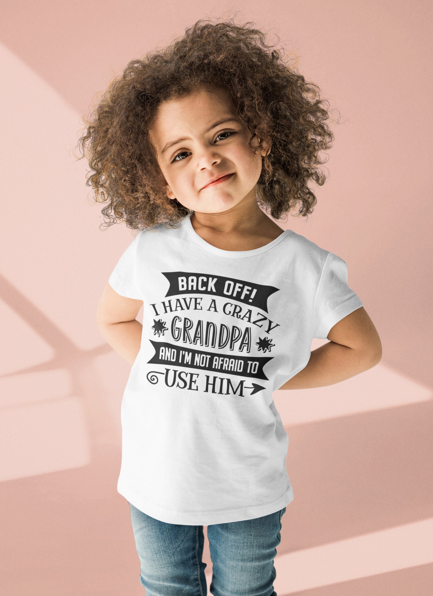 Crazy Grandma Grandpa SVG Bundle: Funny Grandkid Design (digital File ...