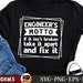 Engineer SVG Funny Engineer SVG Engineering Humor SVG - Etsy
