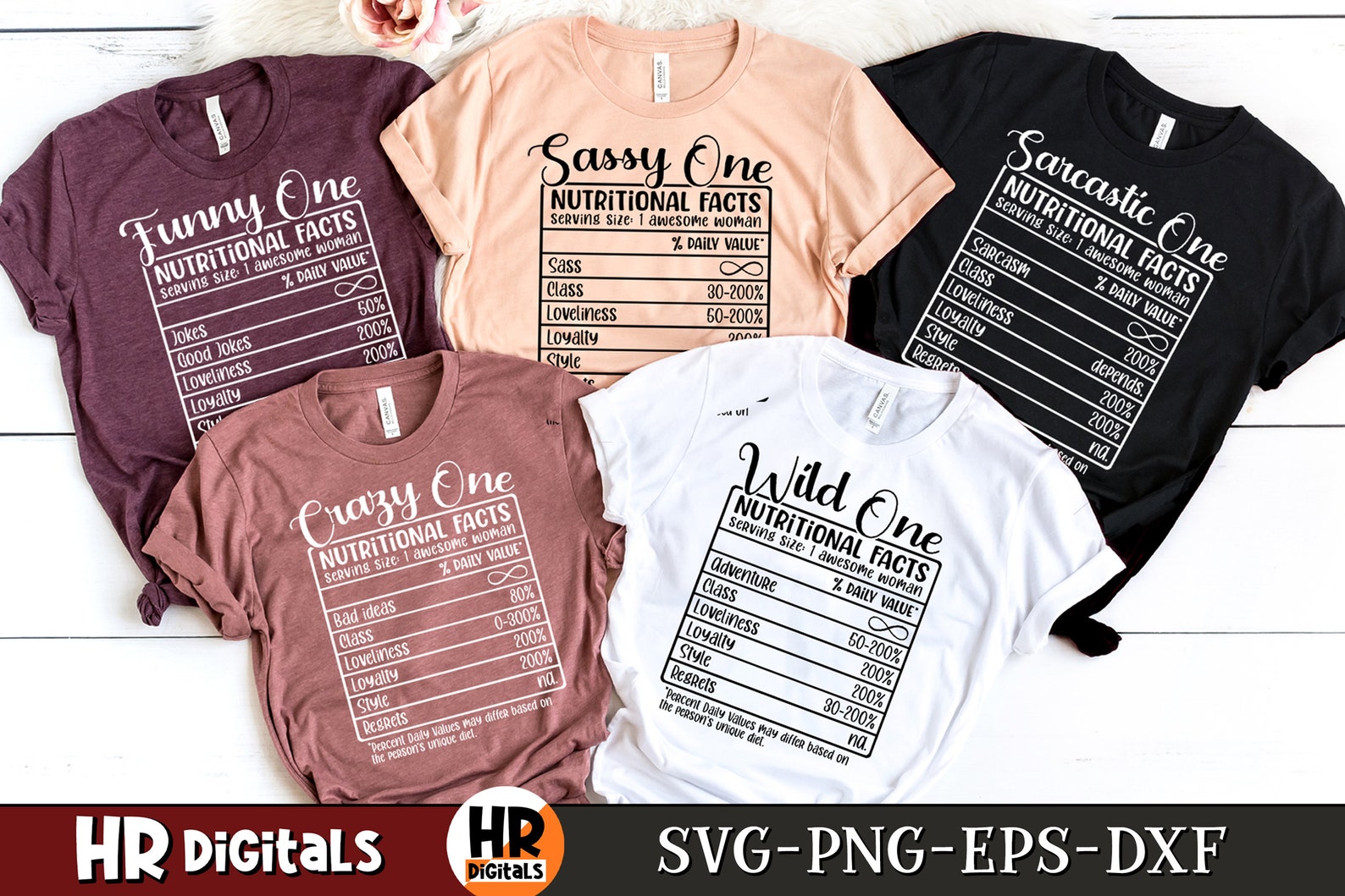 Girls Trip Nutritional Facts SVG Bundle: Funny Weekend Designs (digital ...