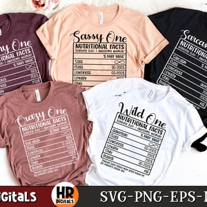 Girls Trip Nutritional Facts SVG Bundle: Funny Weekend Designs (digital ...