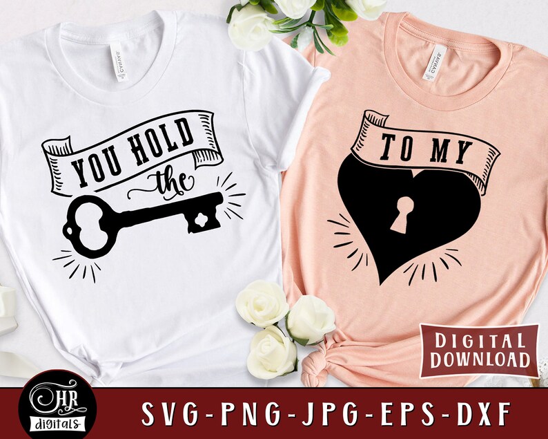 Matching Couple SVG Bundle, Funny Couples Matching SVG, Cute His and Hers, Husband Wife ...