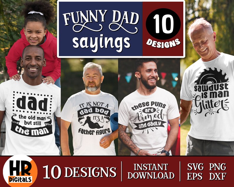 Funny Dad Sayings SVG Bundle Father's Day Bundle Funny - Etsy Ireland
