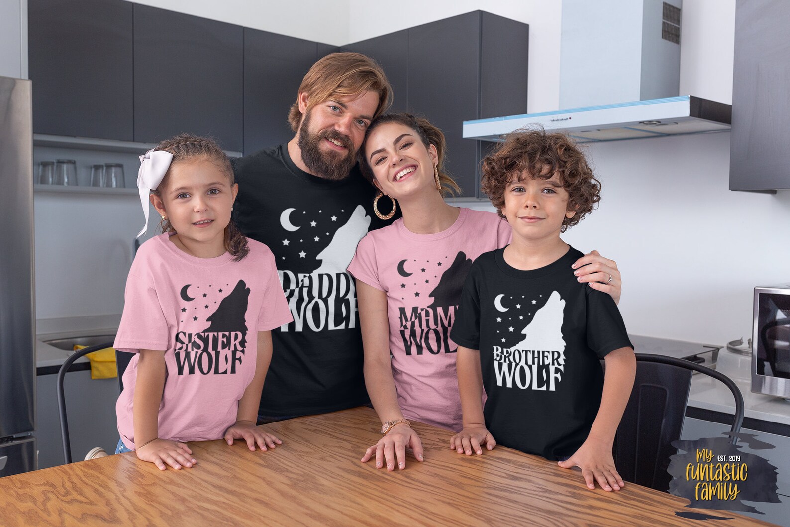 Wolf Family Svg Design Bundle Wolf Pack Png Svg Eps Dxf | Etsy