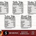 Girls Trip Nutritional Facts SVG Bundle: Sisters, Besties, Wine Trip ...