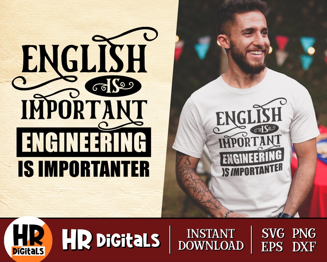 Engineer SVG, Funny Engineering Humor SVG, Math is Important ...