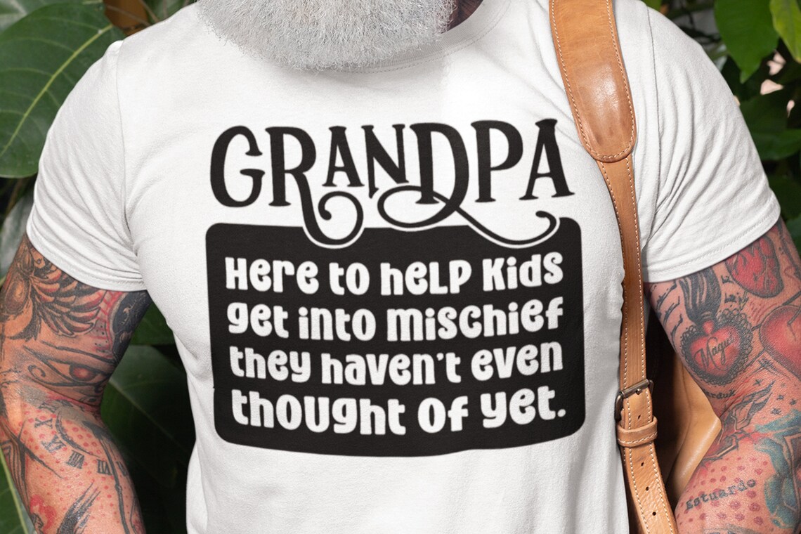 Funny Grandpa SVG Bundle Grandpa Humor Grandfather SVG | Etsy