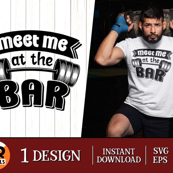 Meet Me at the Bar Svg - Etsy